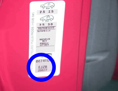 Waar vind je de Peugeot kleurcodes? | handleiding | AutolakGigant